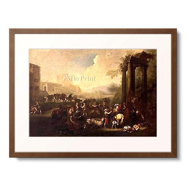 作家名:ヨハン・モーリッツ・ルゲンダスArtist: Rugendas, Johann Moritz,1802-1858 国籍:ドイツImagetitle:Vorbereitung zu einem Markt. 所蔵:Bayer.Staa...