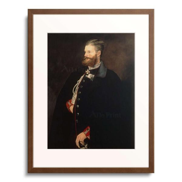 Artist:  Leibl, Wilhelm,1844-1900 Imagetitle:  Baron Stauffenberg. 1877 Dimensions:  117 x 88 cm Location:  Dresden, Gem...