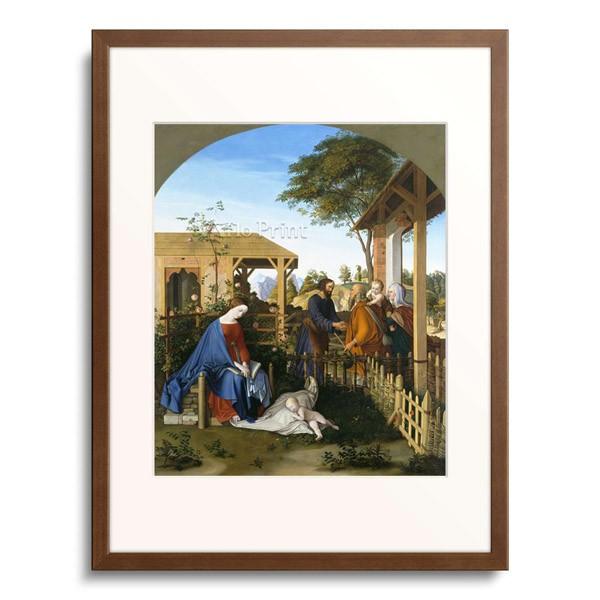 Artist:  Schnorr von Carolsfeld, Julius,1794-1872 Imagetitle:  The family John the Baptist visiting with the Holy Family...