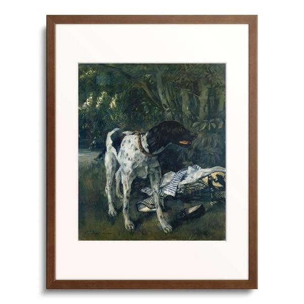 Artist:  Trubner, Wilhelm,1851-1917 Imagetitle:  The watchdog. 1873. Dimensions:  54,5 x 45 cm Location:  Dresden, Gemal...