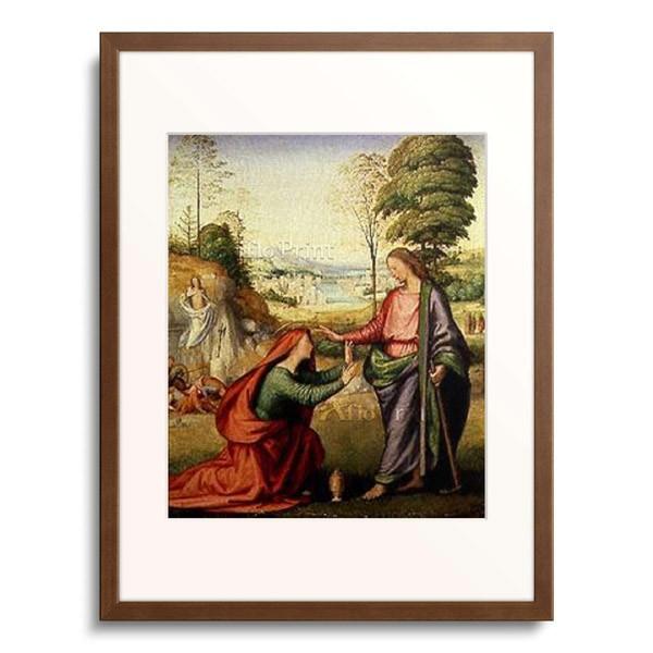 所蔵：ルーヴル美術館Artist:  Bartolomeo, Fra,1472-1517 Imagetitle:  Noli me tangere. Location:  Paris, Musee du Louvre