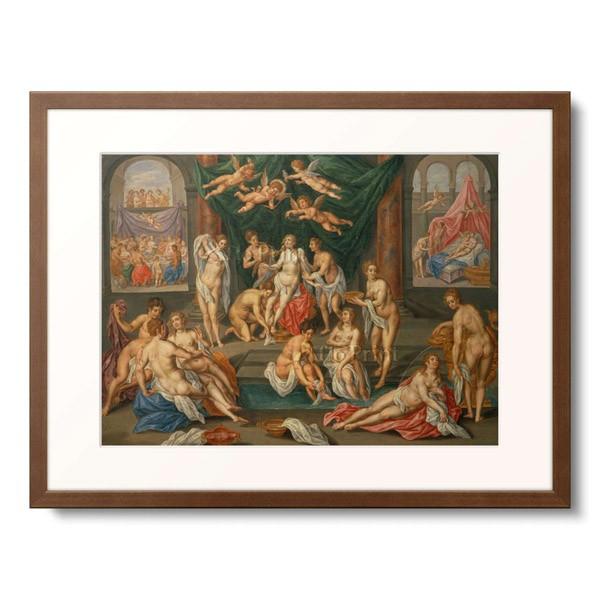 所蔵：ルーヴル美術館Artist:  Clerck, Hendrick de,ca. 1570-1629 Imagetitle:  The Story of Cupid and Psyche. Dimensions:  42 x 57 cm...