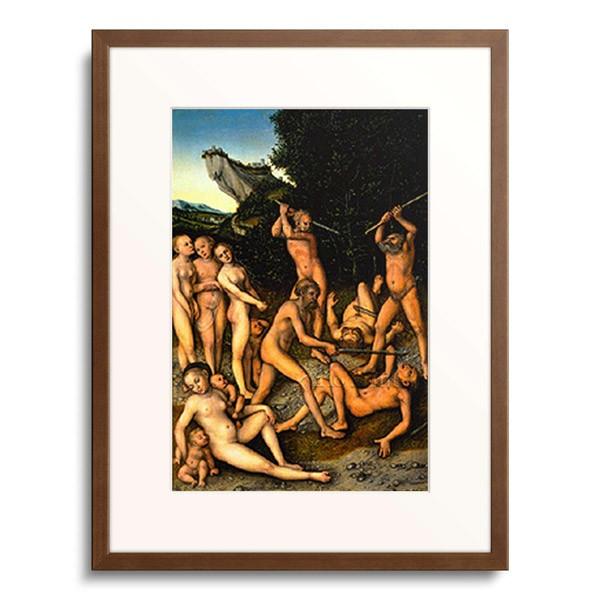 作家名:ルーカス・クラナハ (1472年 - 1553年)国籍:ドイツジャンル:北方ルネサンス Artist: Cranach the Elder, Lucas,1472-1553 Imagetitle:Der Triumph der Ei...