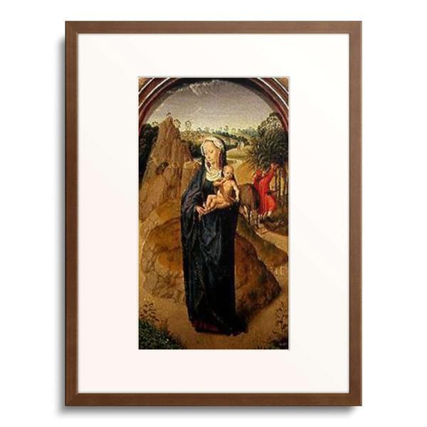 作家名： ハンス・メムリンク  ( 1433年 - 1494年 ) 国籍： フランドル ジャンル　： ルネサンス　ネーデルランド絵画　初期ネーデルランド絵画 所蔵：ルーヴル美術館Artist:  Memling, Hans,1433-149...