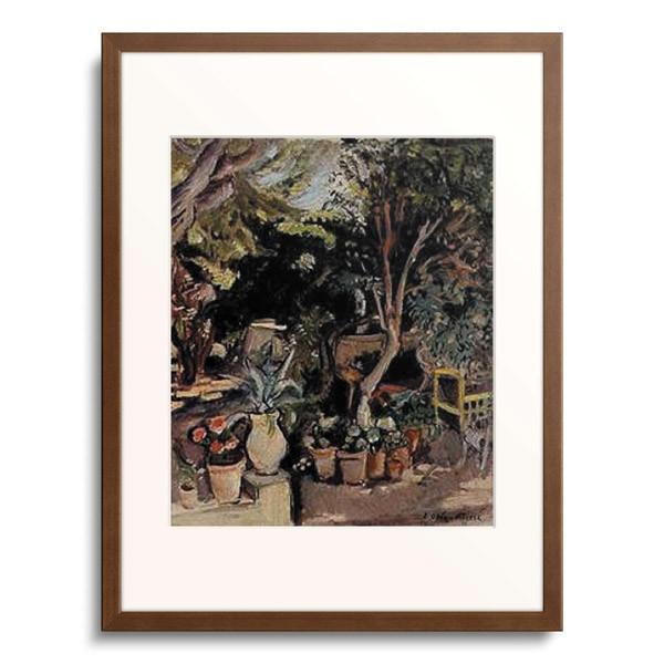 作家名:オトン・フリエスArtist: Friesz, Emile Othon,1879-1949 Imagetitle:Garten. 1928. Dimensions: 65,5 x 54 cm 所蔵:Zurich, Galerie K...