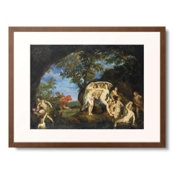 作家名:フランチェスコ・アルバーニArtist:Albani, Francesco,1578-1660 Medium:Diana with nine nymphs and Actaeon. About 1625/1630 Dimension...