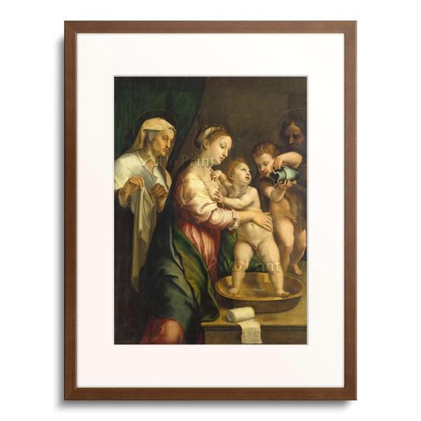 Artist:  Giulio Romano (Giulio Pippi),um1499-1546 Imagetitle:  Die Madonna mit der Waschschussel. Um 1525. Dimensions:  ...
