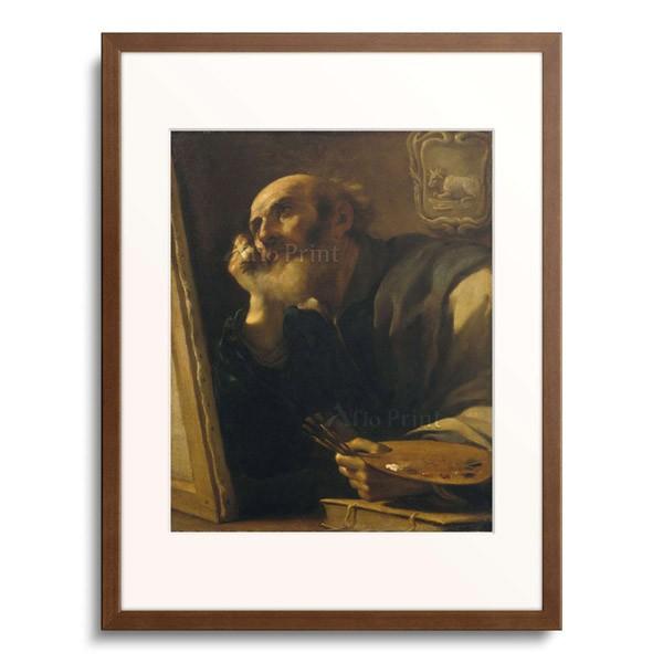 Artist:  Barbieri, G. Francesco (Guercino),1591-1666 Imagetitle:  St. Luke, the Evangelist. Dimensions:  87,5 x 71 cm Me...