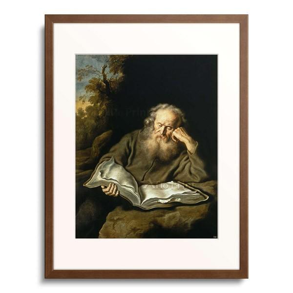 Artist:  Koninck, Salomon,1609-1656 Imagetitle:  The hermit. 1643 Dimensions:  121 x 93,5 cm Medium:  On Canvas Location...