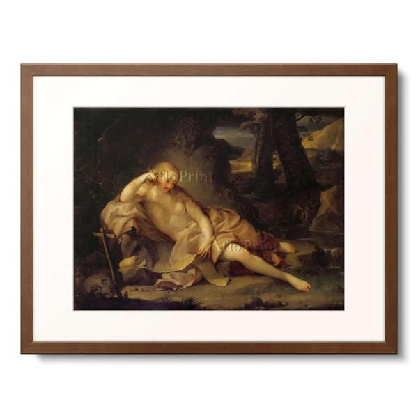 作家名:アントン・ラファエル・メングスArtist: Mengs, Anton Raphael,1728-1779 国籍:ドイツImagetitle:The Penitent Magdalene. 1752 Dimensions: 47,5...