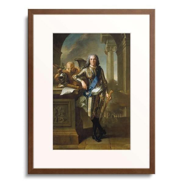 Artist:  Nattier, Jean Marc,1685-1766 Imagetitle:  Moritz Graf von Sachsen, Marschall von Frankreich. 1720. Dimensions: ...