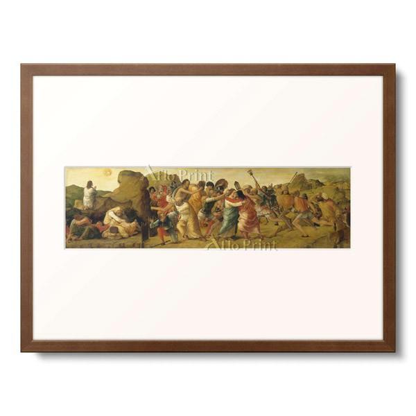 Artist:  Roberti, Ercole de´,um1450-1496 Imagetitle:  Die Gefangennahme Christi. 1482-1486. Dimensions:  35 x 118 cm Med...