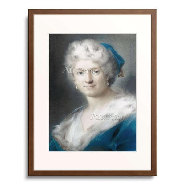 作家名:ロザルバ・カッリエーラタイトル:冬の寓意としての自画像Artist: Carriera, Rosalba,1675-1757 Imagetitle:Self portrait as winter. 1731 Dimensions: ...