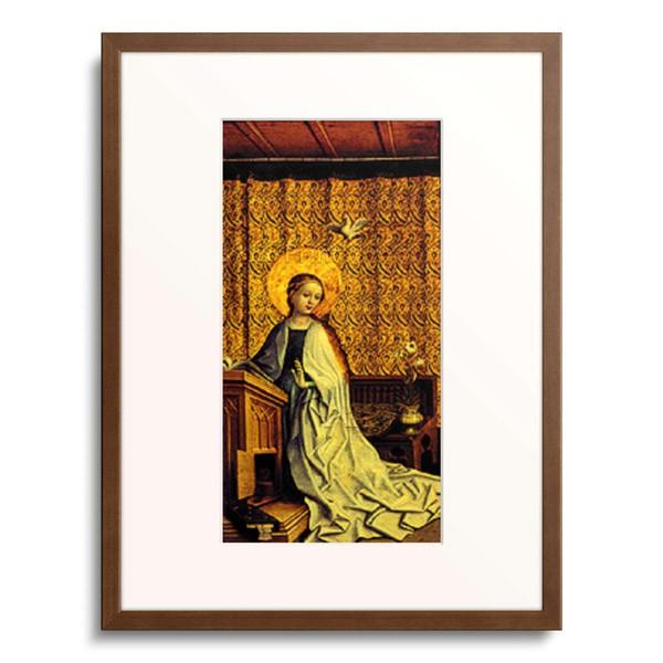 Artist:  Lochner, Stephan,um 1410-1451 Imagetitle:  Altar of the Cologne patron saint. Annunciation to Mary. 1440-45 Med...