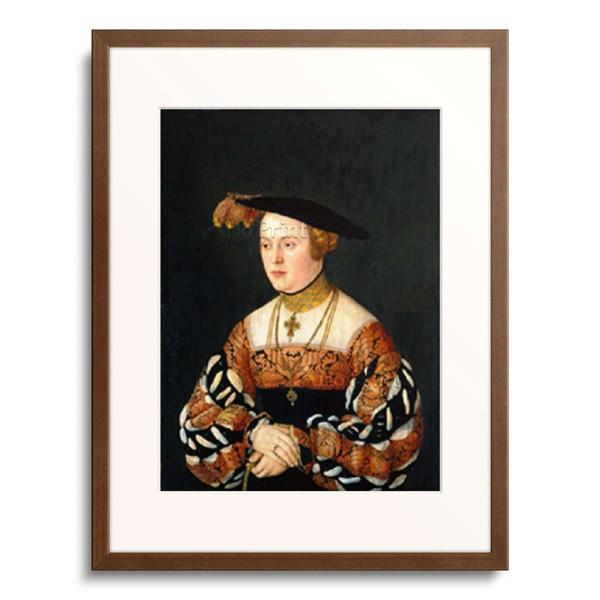 Artist:  Beham, Bartel,1502-1540 Imagetitle:  Maria Jakobaa von Baden. Location:  Bayer.Staatsgemaldesammlungen