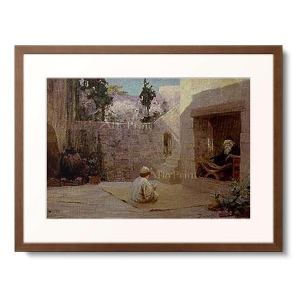 Artist:  Polenow, Vasilij Dimitrijew,1844-1927 Imagetitle:  Der alte Lehrer. Um 1890. Location:  Tver/Russland, Kunstmuseum