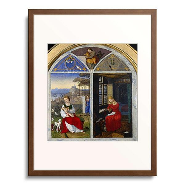 Artist:  Pforr, Franz,1788-1812 Imagetitle:  Sulamith und Maria. 1811. Dimensions:  34,5 x 32 cm. Location:  Sammlung Ge...