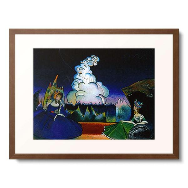 作家名:ワシリー・カンディンスキー  ( 1866年 - 1944年 ) 国籍:ロシア ジャンル:ドイツ表現主義 Artist: Kandinsky, Wassily,1866-1944 Imagetitle:Weisse Apfel. 1...
