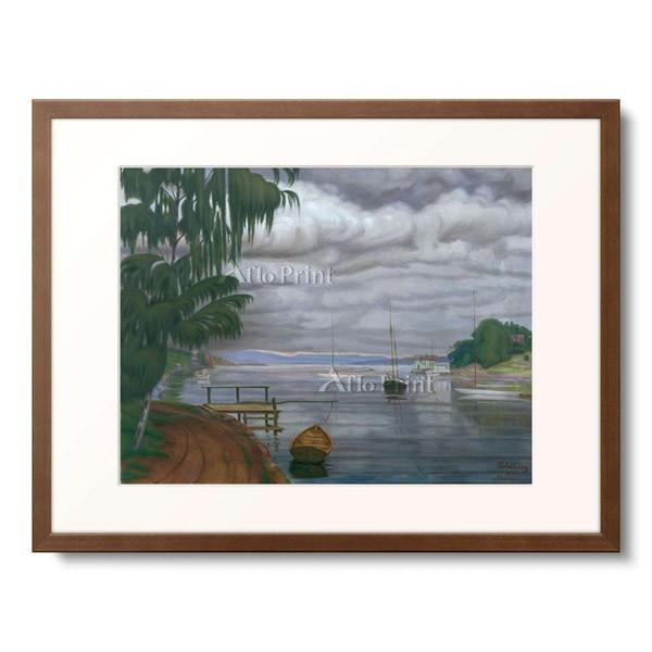 Artist:  Sohlberg, Harald,1869-1935 Imagetitle:  Impression before a storm. 1930. Location:  Christie's Images Ltd