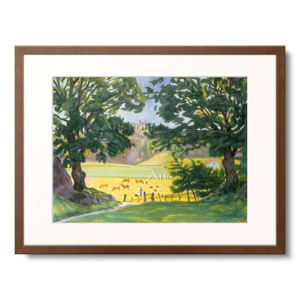 Artist:  Sohlberg, Harald,1869-1935 Imagetitle:  Sara tends a flock. 1918. Location:  Christie's Images Ltd