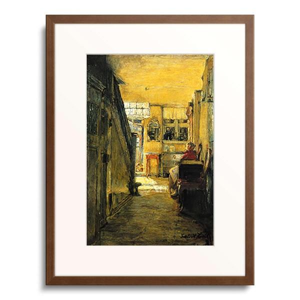 Artist:  Kuehl, Gotthard,1850-1915 Imagetitle:  Diele in Lubeck. Location:  Lubecker Museen, Museum Behnhaus Dragerhaus