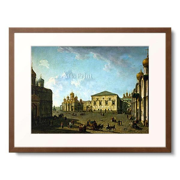 Artist:  Aleksejew, Fjodor Jakowlewitsch,1753-1824 Imagetitle:  Der Sobornaja-Platz im Kreml, Moskau. Um 1800. Location:...