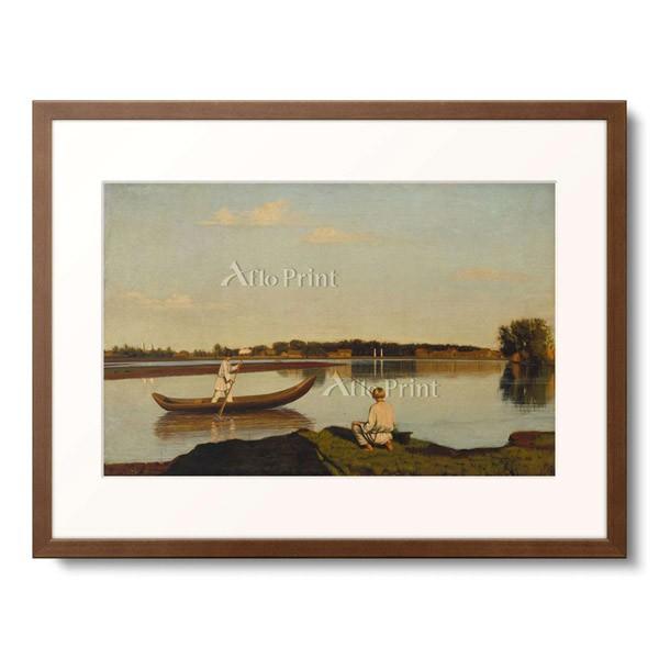 Artist:  Soroko, Grigorij Wassiljew Imagetitle:  The fishermen. After 1845. Dimensions:  67 x 102 cm Location:  St.Peter...