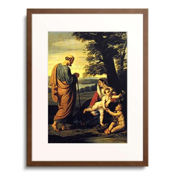 Artist:  Jegoroff, Alexej J,1776-1851 Imagetitle:  Ruhe auf der Flucht nach Agypten. Dimensions:  66,5 x 49 cm Location:...