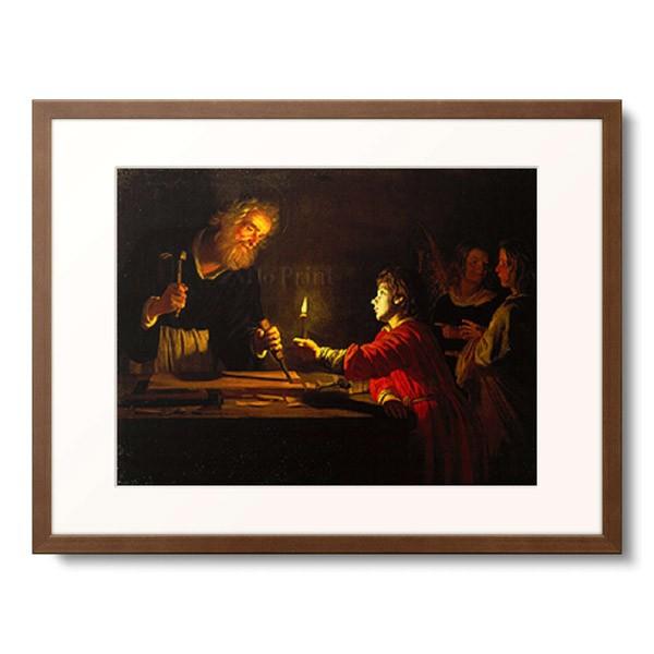 Artist:  Honthorst, Gerrit van,1590-1656 Imagetitle:  Die Kindheit Jesu. 1620. Dimensions:  137 x 185 cm Location:  St. ...