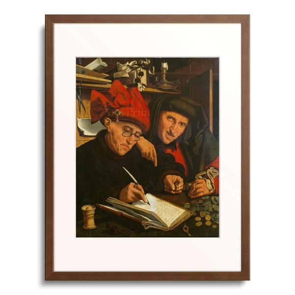 作家名:マリヌス・ファン・レイメルスワーレタイトル:徴税史たちオランダの作家Artist:  Reymerswaele,Marinus van,ca. 1490 - after 1567 Imagetitle:  Die Steuerbea...