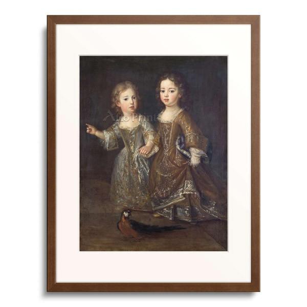 Artist:  Maingaud, Martin,tatig 1692/1706 Imagetitle:  Zwei furstliche Kinder (des Kurfursten Max Emanuel. Links Clemens...