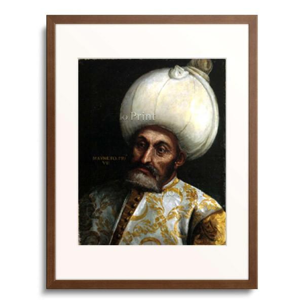 Artist:  Veronese (Schule) Imagetitle:  Sultan Mohammed I. (1413-1421) Dimensions:  68,5 x 54 cm Medium:  On Canvas Loca...