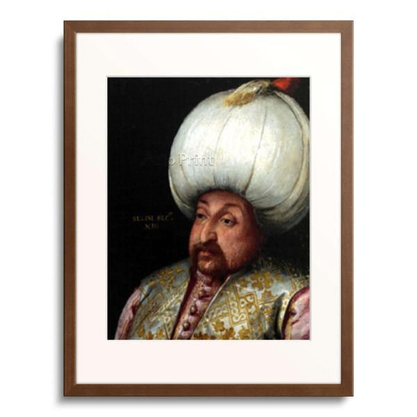 Artist:  Veronese (Schule) Imagetitle:  Sultan Selim II. (1566-1574) Dimensions:  69 x 54 cm Medium:  On Canvas Location...
