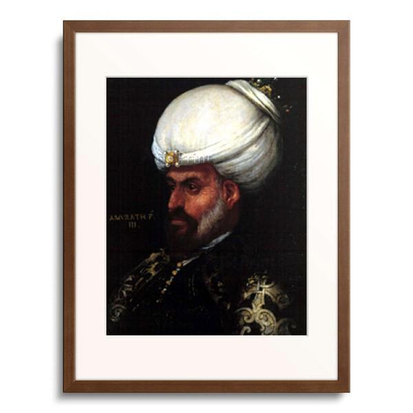Artist:  Veronese (Schule) Imagetitle:  Sultan Murad I. (1359-1389) Dimensions:  69 x 54 cm Medium:  On Canvas Location:...
