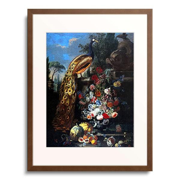 Artist:  Ligozzi, Bartolomeo (zugeschrieben) Imagetitle:  Stillleben mit Bluten, Fruchten, Meerschwinchen und Pfau. Dime...