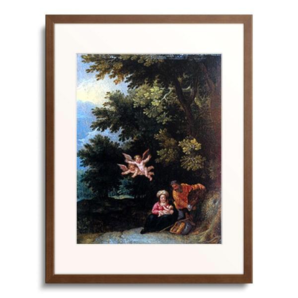 作家名:ヤン・ブリューゲル(子)  ( 1601年 - 1678年 ) 国籍:フランドル　ネーデルランド ジャンル　:バロック　Artist: Brueghel d.J., Jan,1601-1678 Imagetitle:Die hl.F...