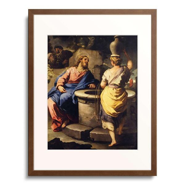 作家名:ルーカ・ジョルダーノArtist:Giordano, Luca 1632-1705 Imagetitle:Christ and the Samaritan woman at the well. About 1697 Dimensio...