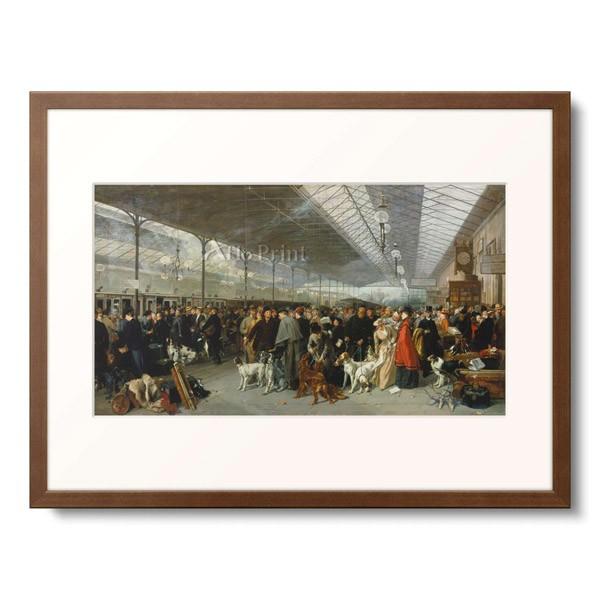 Artist:  Earl, George,tatig1856-1883 Imagetitle:  Reisende in der Station von Perth vor der Abreise in den Suden. Locati...
