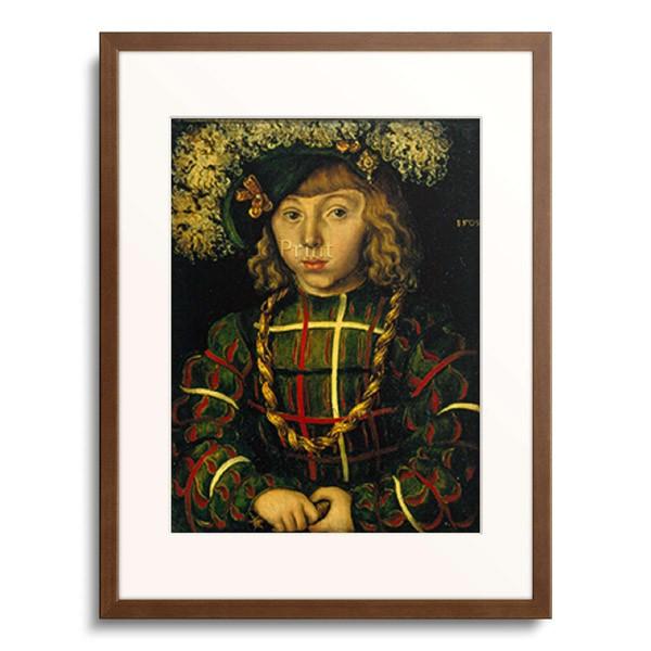 作家名:ルーカス・クラナハ (1472年 - 1553年)国籍:ドイツジャンル:北方ルネサンス Artist: Cranach the Elder, Lucas,1472-1553 Imagetitle:Portrait of Johann...