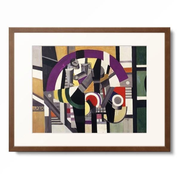 作家名： フェルナン・レジェ ( 1881年 - 1955年 ) フランスの画家ジャンル ： キュビズム Artist: Leger, Fernand,1881-1955 Imagetitle: L'Aviateur. 1920. Loca...