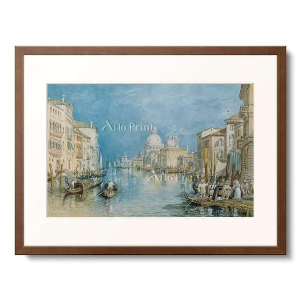 作家名:ジョゼフ・マロード・ウィリアム・ターナー  ( 1775年 - 1851年 ) 国籍:イギリスの画家 ジャンル:ロマン主義  年代:18世紀、19世紀 そのほか:英国最大の風景画家の1人。ロマン主義を代表する巨匠。 Artist: ...