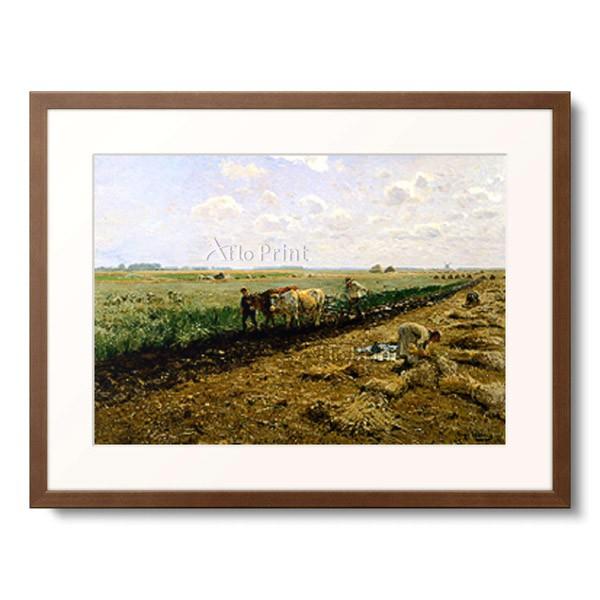 Artist:  Muhlig, Hugo,1854-1929 Imagetitle:  Ernteszene. Dimensions:  60 x 80 cm Location:  Private Collection