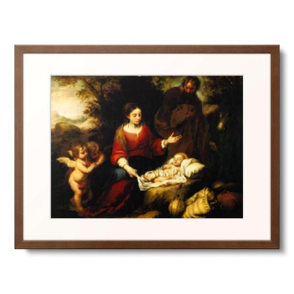 作家名： バルトロメ・エステバン・ムリーリョ  ( 1617年 - 1682年 ) 国籍： スペイン ジャンル　： バロック　セビーリャ派  Artist:  Murillo, Bartolome Esteban,1618-1682 Ima...