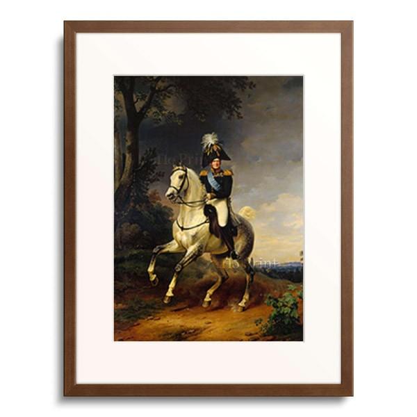 Artist:  Kruger, Franz,1797-1857 Imagetitle:  Zar Alexander I. zu Pferde. 1837. Location:  St.Petersburg, Russ.Museum
