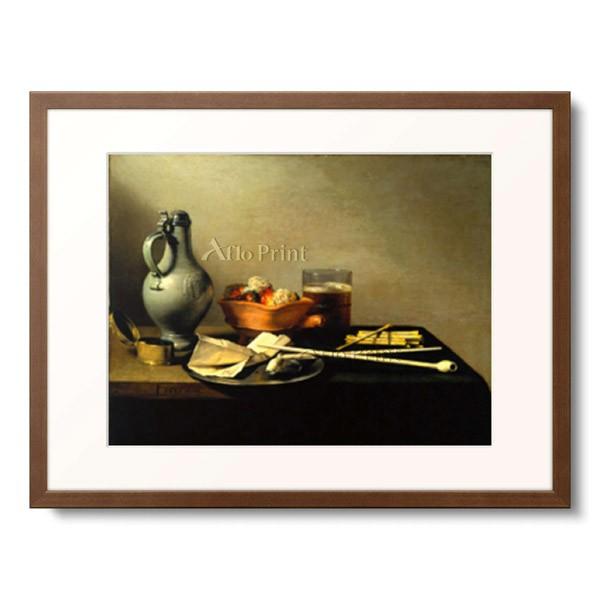 Artist:  Claesz., Pieter,1596/97-1660 Imagetitle:  Stillleben mit Pfeifen. Dimensions:  49 x 63,5 cm Medium:  Oil/Wood L...