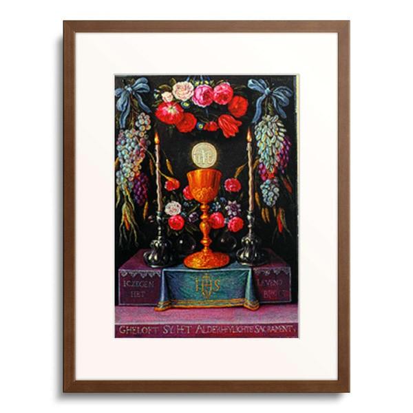 Artist:  Kessel, Jan van,1626-1679 Imagetitle:  Eucharistie. 1646. Dimensions:  29,2 x 20,3 cm Medium:  Oil/Wood Locatio...