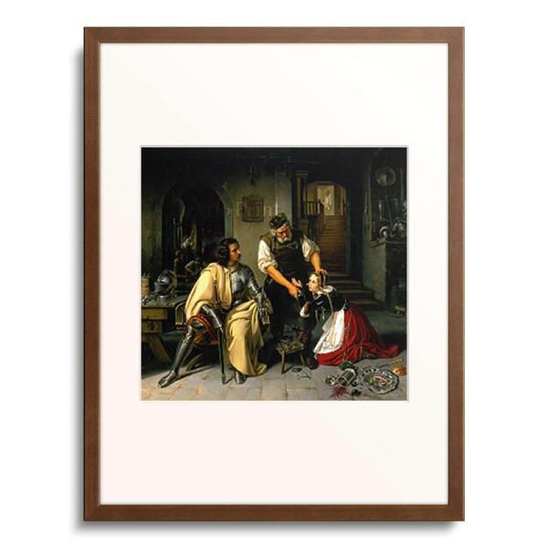 Artist:  Nerenz, Wilhelm,1804-1871 Imagetitle:  The Encounter at the blacksmith's shop. (from 'Kathchen von Heilbronn')....