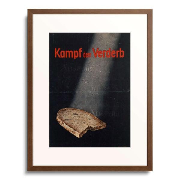 Artist:  Plakatkunst Imagetitle:  Kampf dem Verderb. NSDAP-Plakat 1937. Von A.Ewest. Dimensions:  59 x 42 cm Medium:  Co...