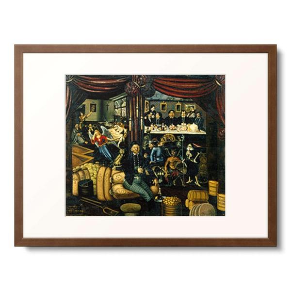 Artist:  Hafner, Mathias,tatig um 1850 Imagetitle:  Der reiche Bauer und seine armen Verwandten. 1858. Dimensions:  55,2...