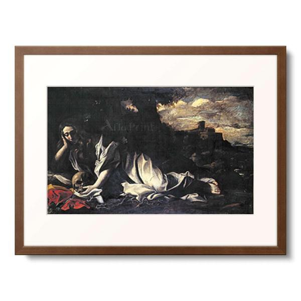 Artist:  Lanfranco, Giovanni,1582-1647 Imagetitle:  The Penitent Magdalene. Dimensions:  87,7 x 140 cm Location:  Bayer....